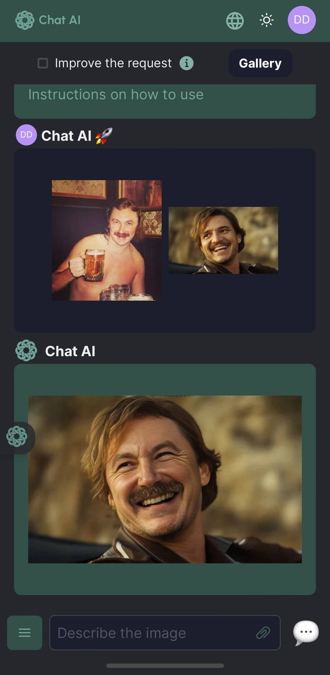 Free access to Midjourney. - Chat AI